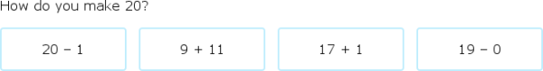 IXL - Addition and subtraction - ways to make a number - up to 20 (2nd ...