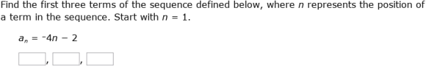 IXL - Evaluate variable expressions for number sequences (3rd year maths practice)