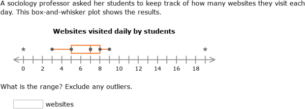 IXL - Interpret box-and-whisker plots (5th year maths practice)