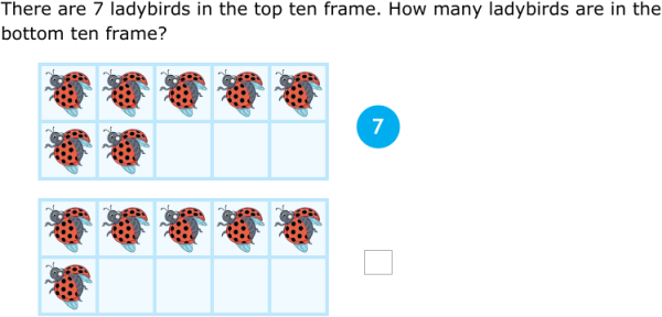 IXL - One more and one less on frames - up to 10 (Senior infants maths ...