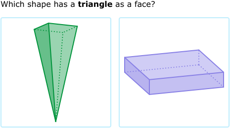 IXL - Identify faces of three-dimensional figures (4th class maths ...