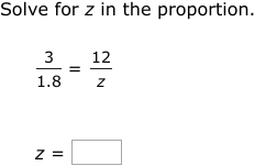 IXL - Solve proportions (2nd year maths practice)